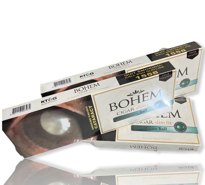 BOHEM Cigar Slim w/ Mojito 1ream x 10packs | Lazada PH
