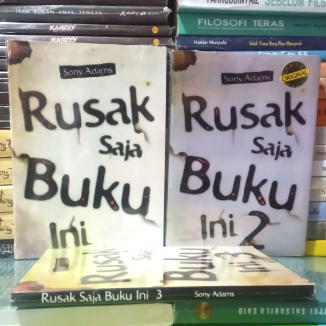 Paket 3 Buku RUSAK SAJA BUKU INI (1,2&3) | Lazada Indonesia Paket 3 Buku RUSAK SAJA BUKU INI (1,2&3) | Lazada Indonesia