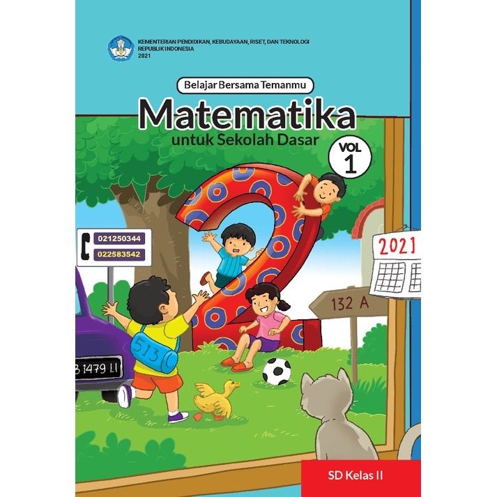 BUKU PAKET MATEMATIKA KELAS 2 SD SEMESTER 1 KURIKULUM MERDEKA | Lazada Indonesia