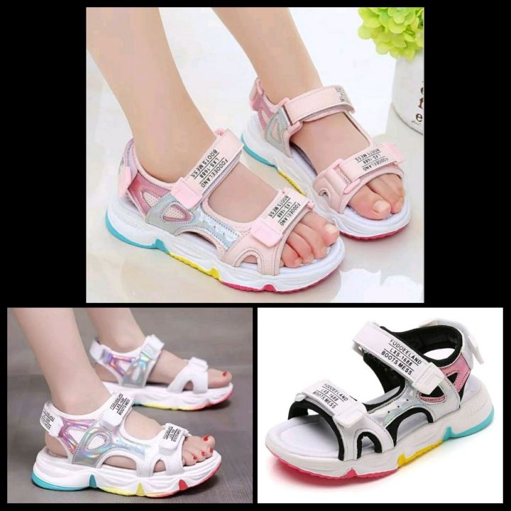 Sandal Gunung Import Fodoeeland Anak Perempuan Laki-Laki Fashion Korea Sandal GN Tali Lxs 1688 ...