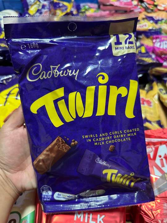 cadbury twirl 12 mini chocolate bars | Lazada PH
