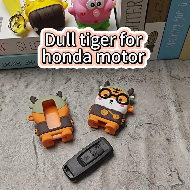Catoon Dull Tiger Key Cover for Honda ADV 160 Vario 160 125 PCX160 ...