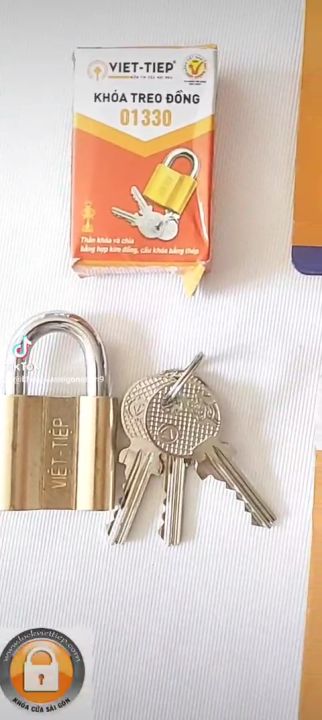 Ổ Khoá Cửa Việt Tiệp 01330, 0138M, 0152M, 0163M, 0166M Đồng Thau Nguyên ...