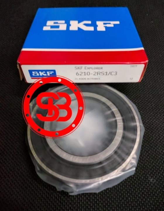 BEARING 6210 2RS / 6210 2RS C3 SKF ORIGINAL | Lazada Indonesia