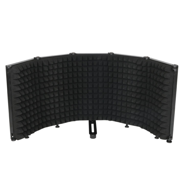 RAYHAYES Recording Microphone foldable Isolation panel Shield with Pop ...