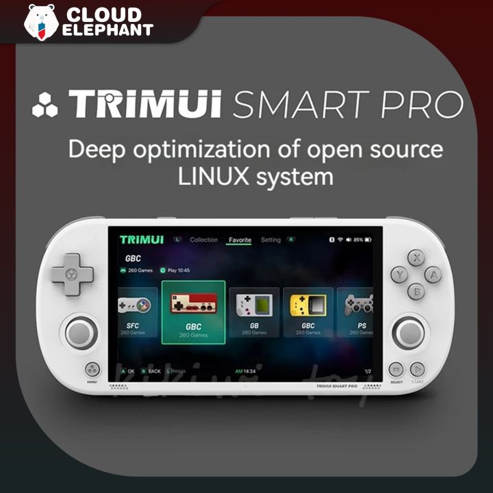 Handheld Game Trimui Smart Pro Vintage Console Wireless Open Source ...