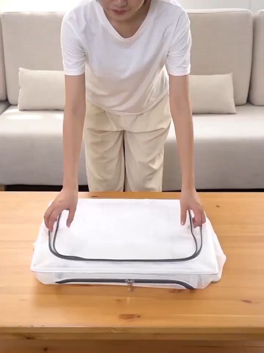 66L/110L Kotak Penyimpanan Storage box Serbaguna lemari pakaian box ...