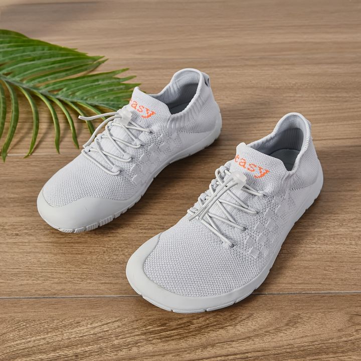 Womens Wide Toe Box Sneakers Minimalist Shoes Barefoot Breathable Mesh ...