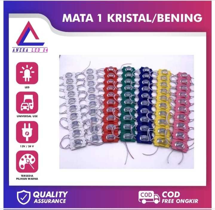 Lampu LED 1 Mata Terang 12 Volt 24 Volt / LED Variasi Mobil Truk Bus ... Lampu LED 1 Mata Terang 12 Volt 24 Volt / LED Variasi Mobil Truk Bus ...