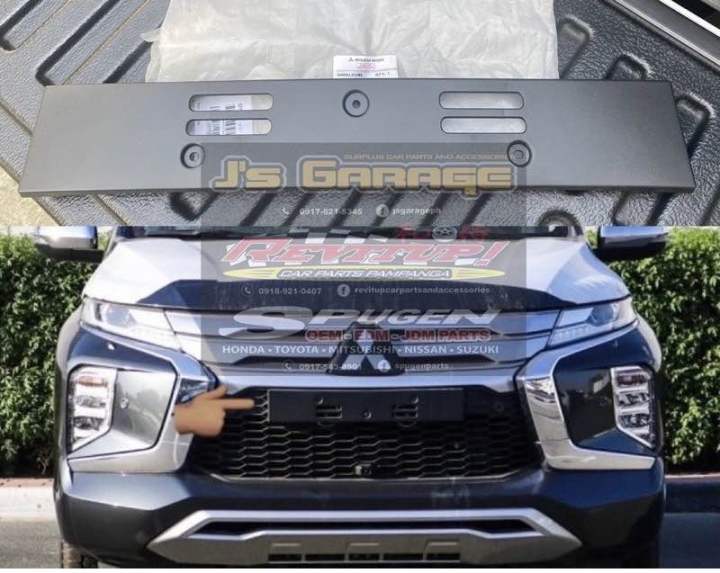 Genuine Mitsubishi Montero sport gen.3.5 front euro platebase | Lazada PH
