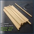 Stik Dowel Kayu Bulat Kecil Diameter 7mm (0,7cm x Panjang 20cm) Per ...