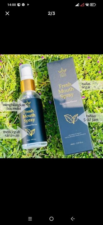 FRESH MOUTH TAZZI PARFUM MULUT | Lazada Indonesia