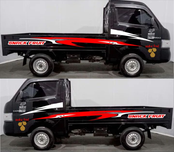 0241 cutting sticker mobil pick up NEW CARRY custom nama | Lazada Indonesia