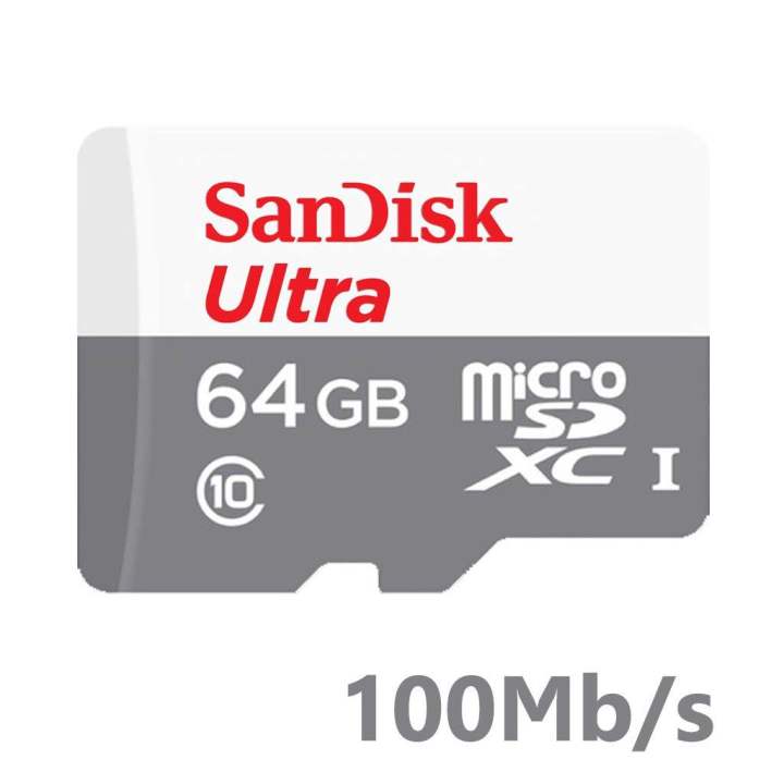SanDisk Ultra Micro SD Card Class10 Speed 100MB/s128GB/64GB (SDSQUNR ...