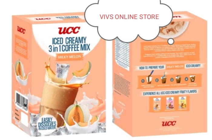 UCC Iced Coffee 3 in 1 Coffee Mix Milky Melon ( 25g x 10s ) | Lazada PH