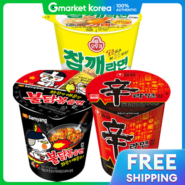 Nong Shim | Shin Ramyun Cup Noodles 6 Pack Sesame Ramen Cup 6 Pack ...