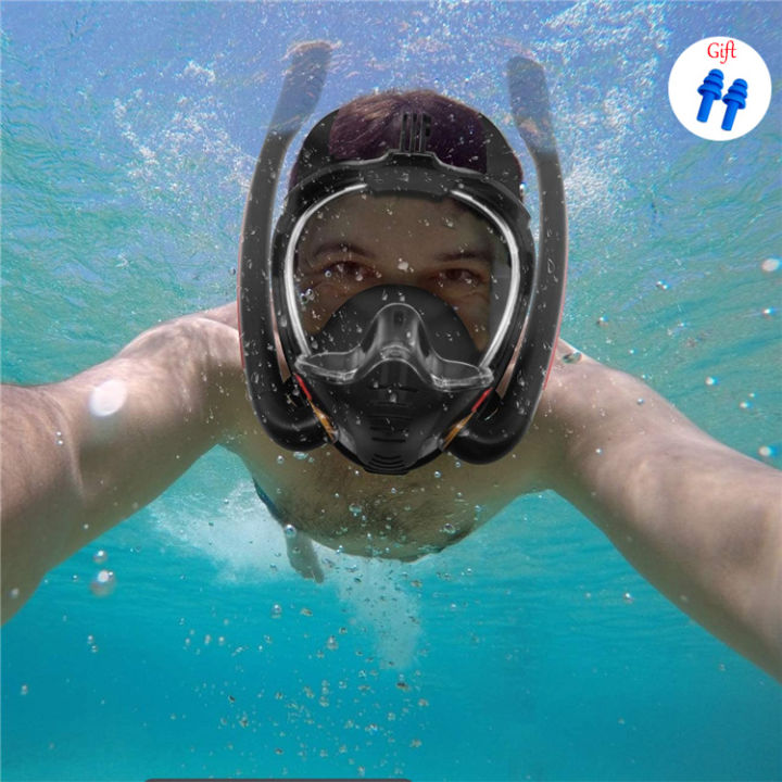 HIKAYA full face diving masks, anti-Fog Snorkeling mask for Adults and ...
