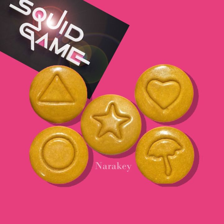 Permen Korea Viral Dalgona candy squad game isi 5pcs | Lazada Indonesia