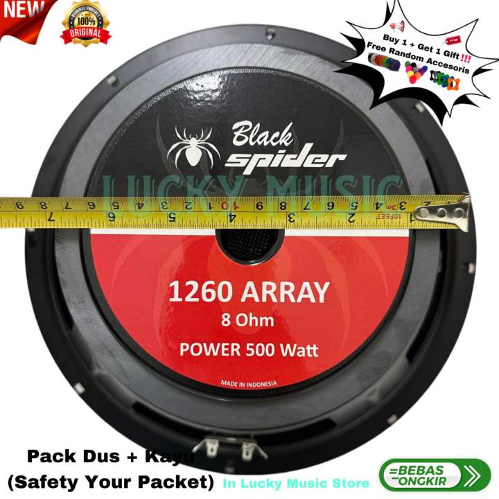 Speaker component Black Spider Array 1260 Original 12 inch Array BS ...