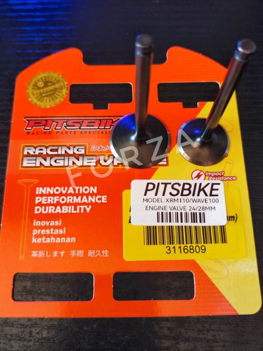 PITSBIKE XRM110 / WAVE100 27/31 27 31 27-31 ENGINE VALVE SET LIGHTEN ...