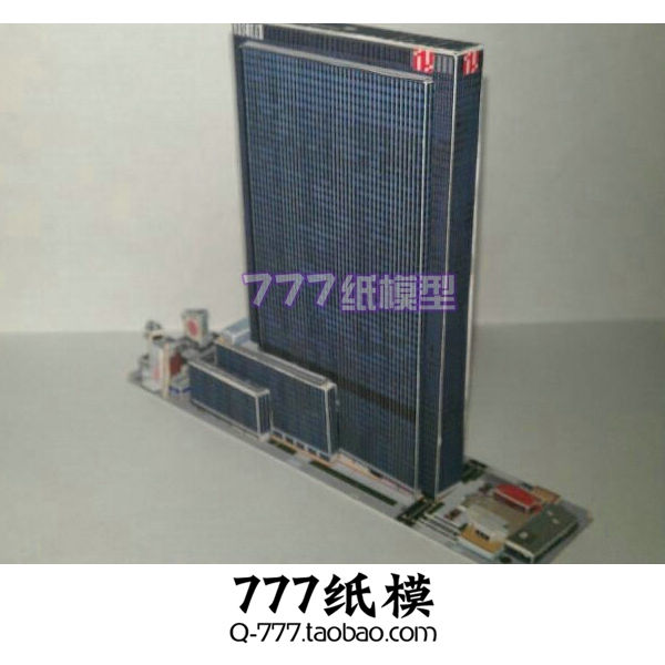 American Skyscraper 31 City Office Building High-Rise Building Building ...