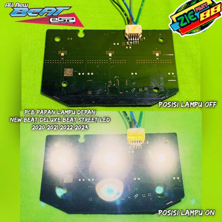 pcb papan lampu depan new beat deluxe beat street led k1a original ...