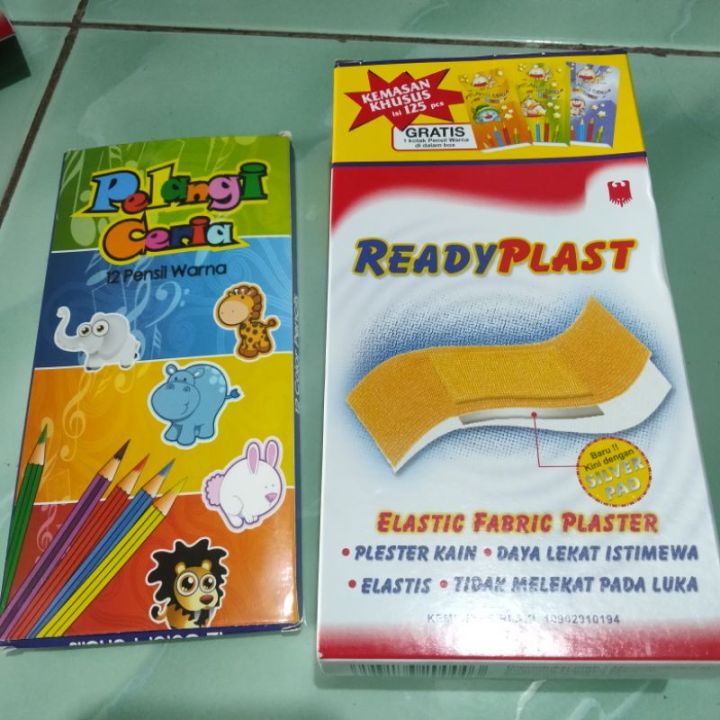 Plaster readyplast cap lang isi 125pc readyplast plester luka cap lang ...