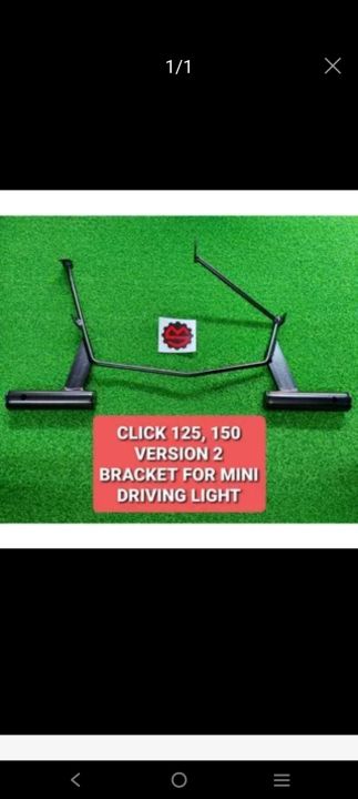 HONDA CLICK 125/150 V2 mini driving light MDL and BLUEWATER bracket ...
