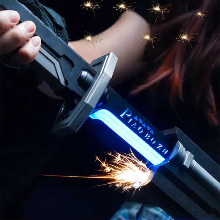 Black Tech Sparking Laser Sword | Lazada PH