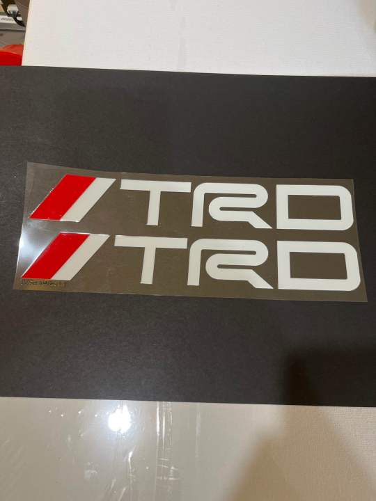 TRD สติกเกอร์ TRD sticker | Lazada.co.th