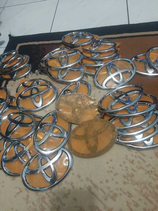 emblem logo toyota agya logo toyota agya size 13cm | Lazada Indonesia