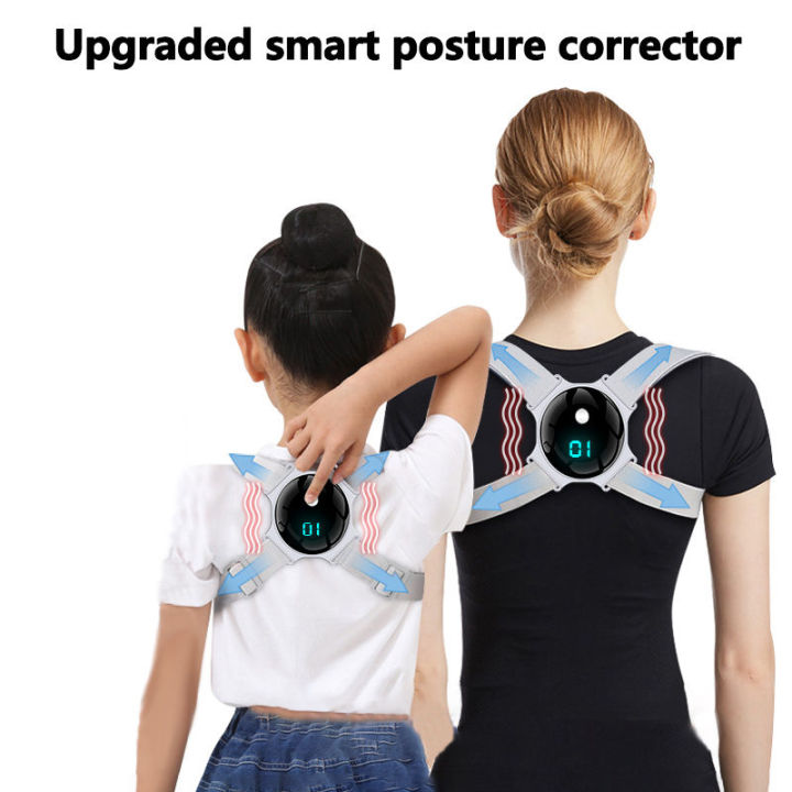 Smart posture corrector reminder posture monitor belt for cervical ...