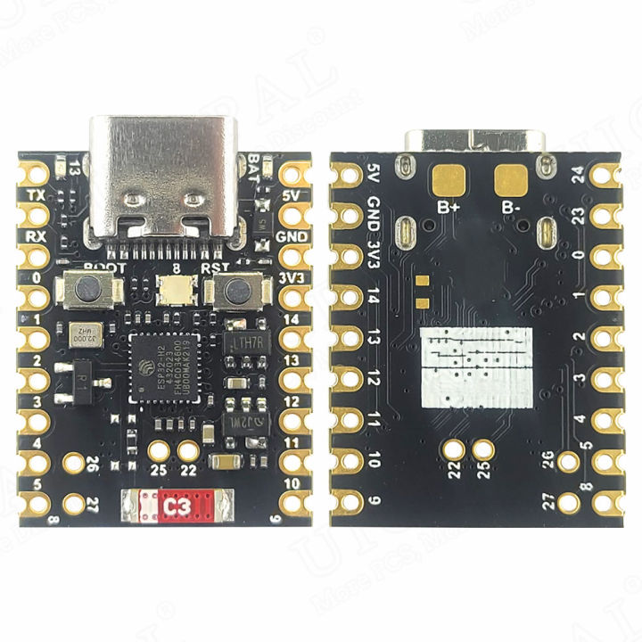บอร์ดโมดูลบอร์ดพัฒนา Esp32 H2ขนาดเล็กสำหรับการเรียนรู้การเขียนโปรแกรม