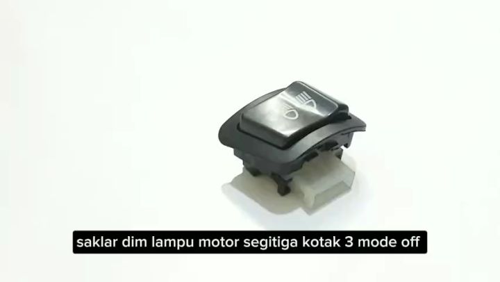Saklar Dim Motor 3 Titik Mode Jauh Dekat Off 3 Fungsi Tombol Switch ...