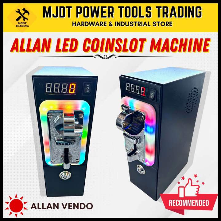 Original Allan Universal Coinslot Vendo Machine Accepts Old and New 5 ...