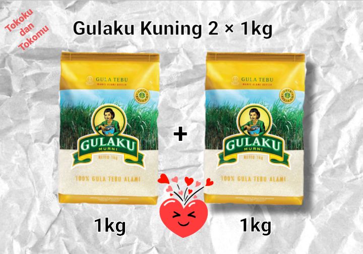 2 Kg / Kilo Gula Pasir Atau Putih Gulaku Rosebrand GMP PSM Indomaret ...