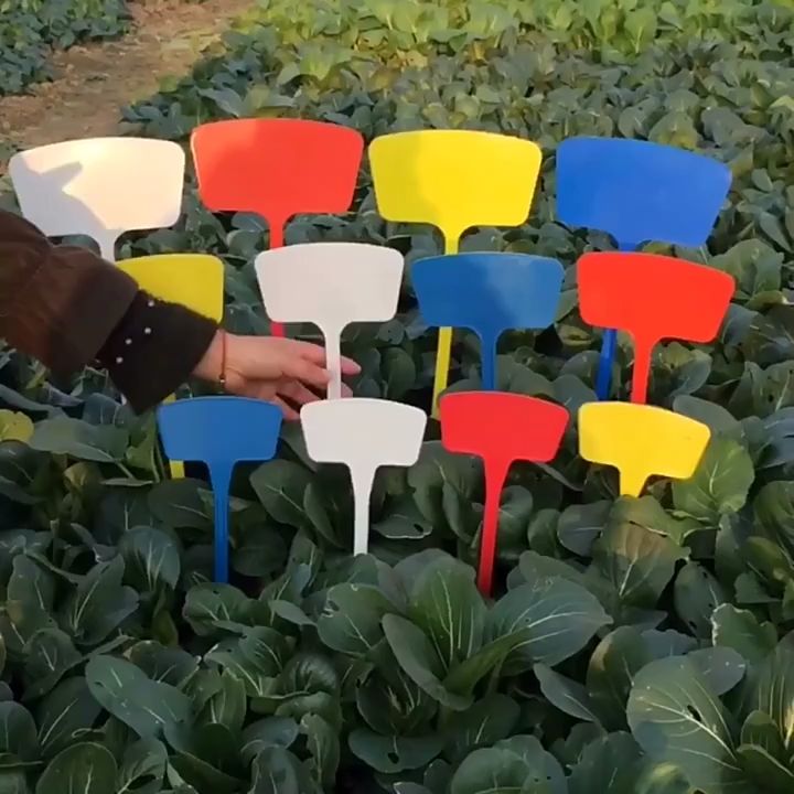 20cm Waterproof Plastic Plant Labels Gardening Flower Pot Succulent ...