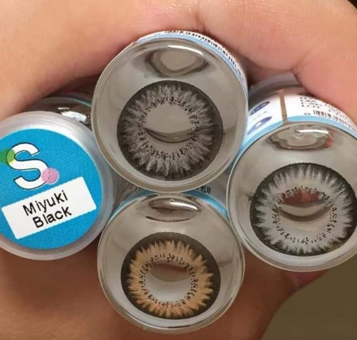 Sparkle Contact lens Miyuki doll eye 16mm with dolly 21mm effect ...