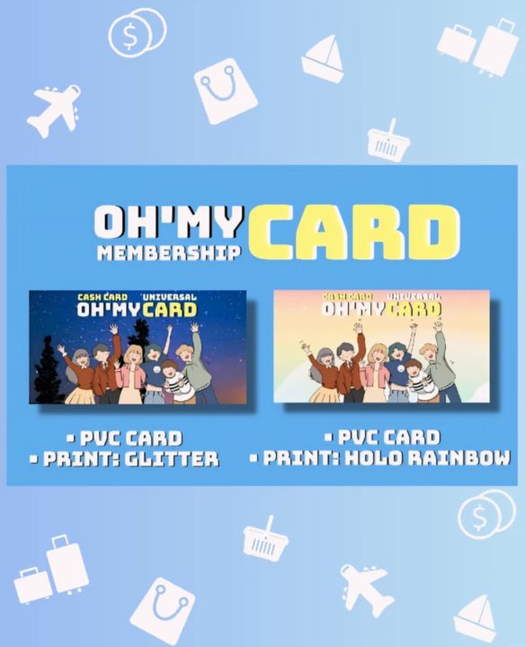 OH'MY CARD MEMBERSHIP CARD | Lazada PH