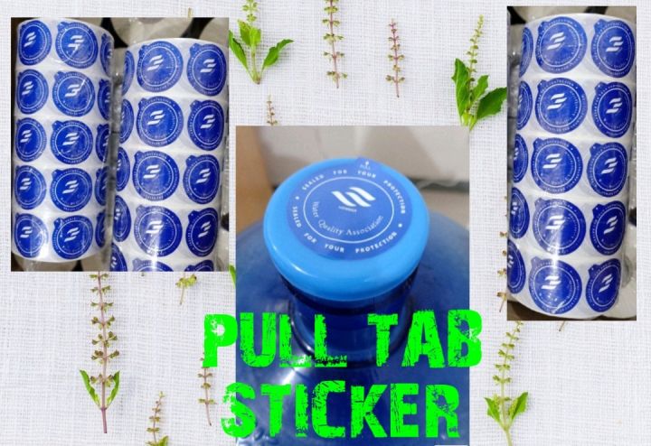Sticker, Pull Tab Sticker, Hygienic Sticker, 500 pcs per roll, Non ...