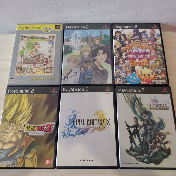 Various USED PS2 Japanese Games RM40 titles | Lazada
