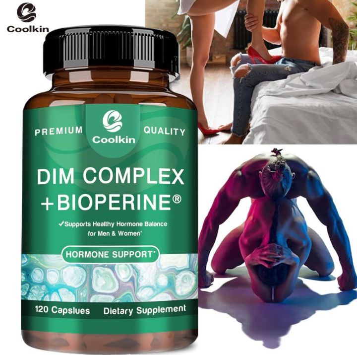 ผลิตภัณฑ์เสริมอาหาร Diindolylmethane DIM Complex Male and Female ...