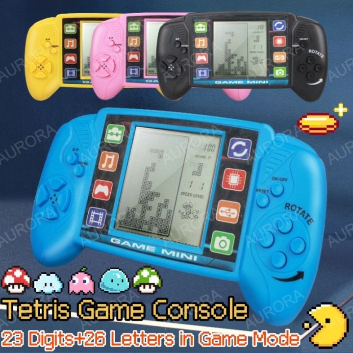 3.5 Inch Tetris Game Console Large Screen 49 gameplay options Portable ...