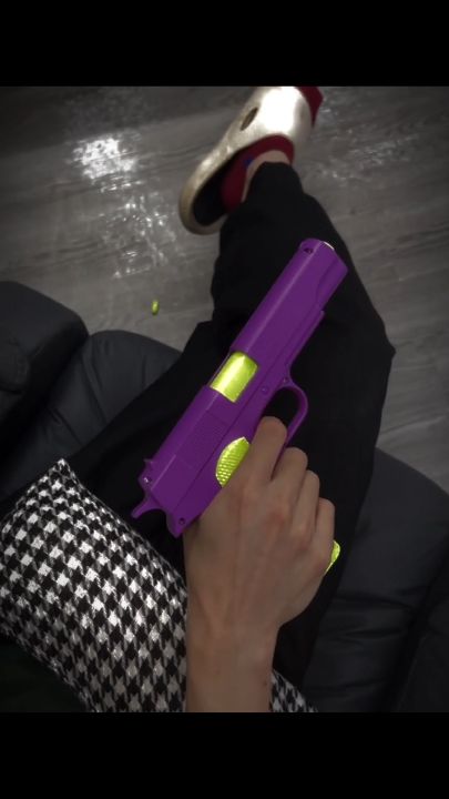 3D Printing Big Turnip Gun Decompression Gun Toy Can Not Fire Pendant ...