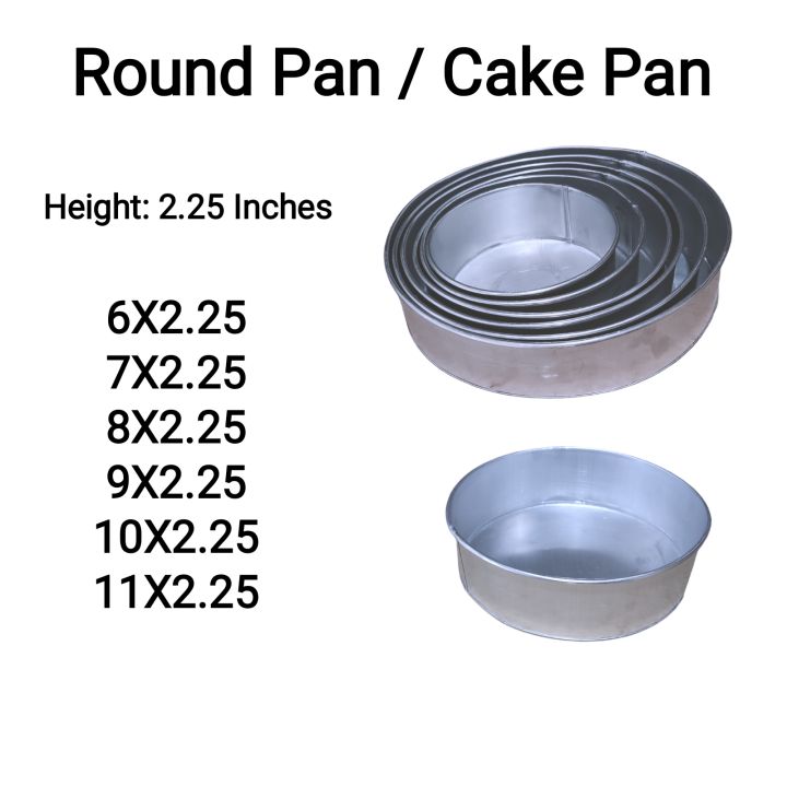 Cake Pan Round Pan 2.5 Inches Height Baking Molder | Lazada PH