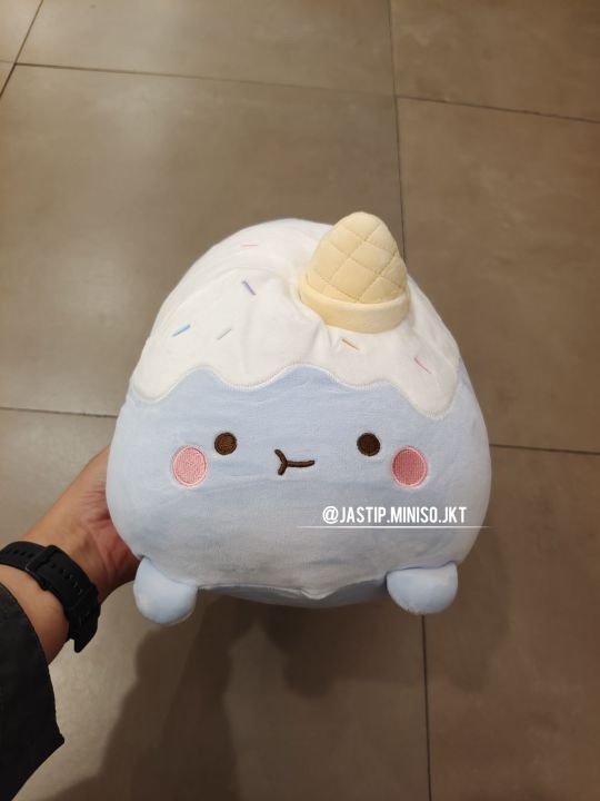 MINISO 🆕 Boneka Yummy Yummy Food Ice Cream Cone (sz.30x23x22cm ...