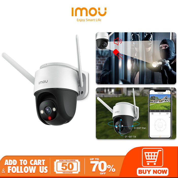IMOU 4G Full Color Night Vision Wi-Fi CCTV Camera with Smart , AI Human ...