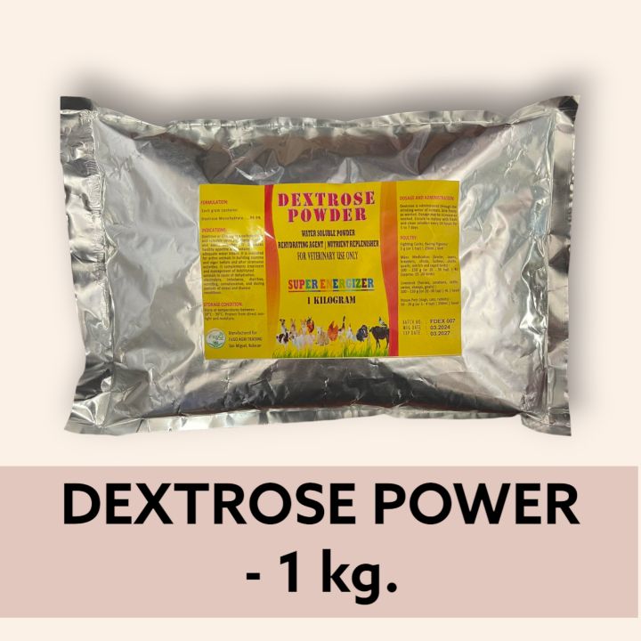 1kilo DEXTROSE POWDER ANIMAL REHYDRATION ENERGY SOLUBLE POWDER | Lazada PH