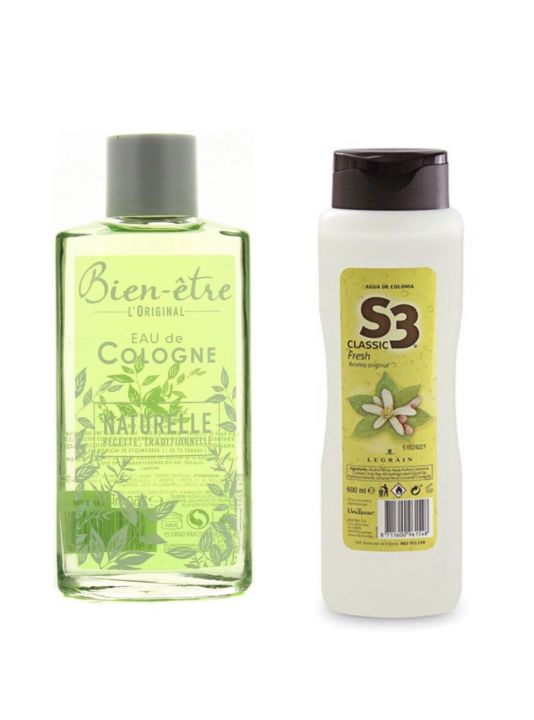 S3 Classic Fresh Aroma Agua De Colonia 600ml + Bien-Etre Naturelle Eau ...