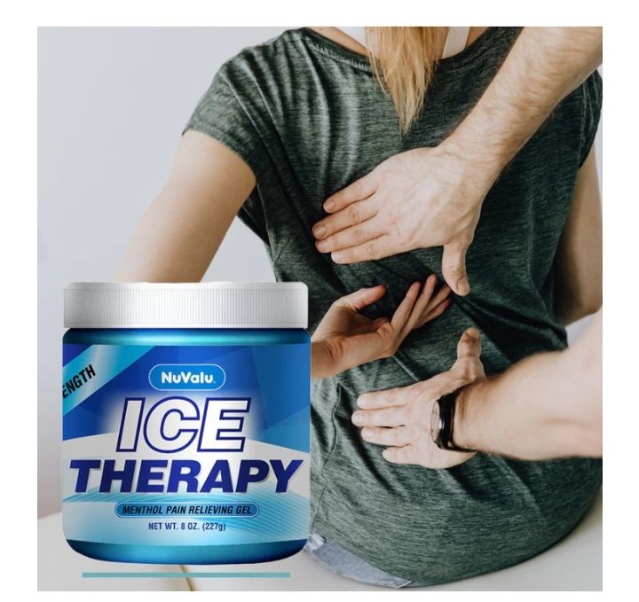 Muscle Joint Pain Reliever Super Soft Greaseless Ice Cold Analgesic Gel ...